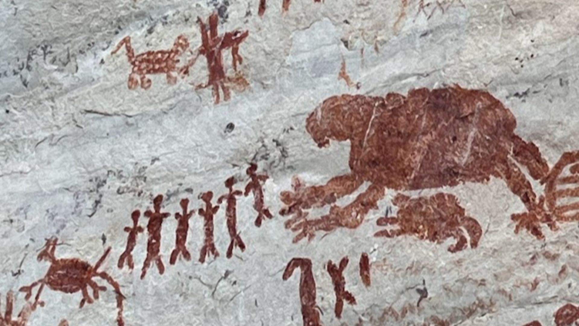 Archaeologists discover ancient Amazonian art that might depict extinct ...