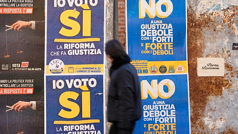 Italy votes on high-stakes justice referendum, a key test for Meloni's ...