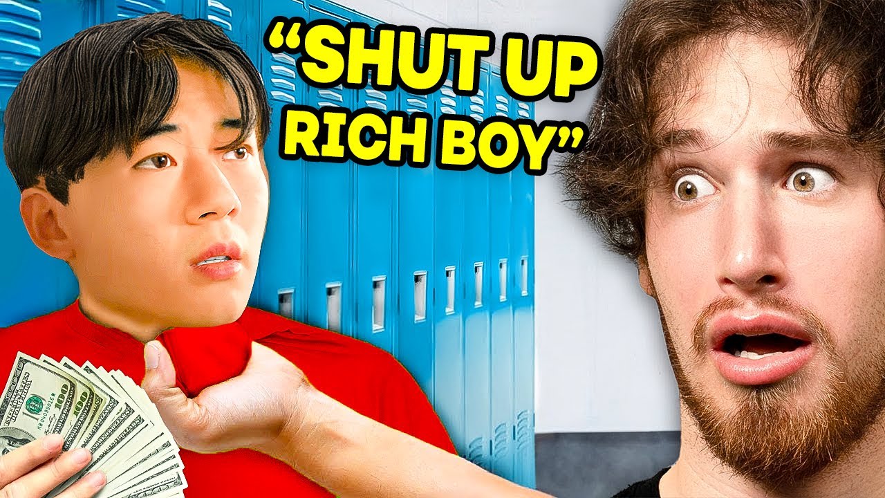 Billionaire kid bullied by poor kids at school