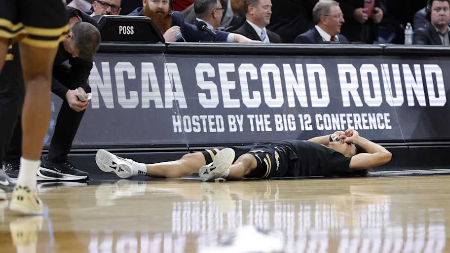 Still shot of Tyler Tanner's half-court heave will have Nebraska fans ...