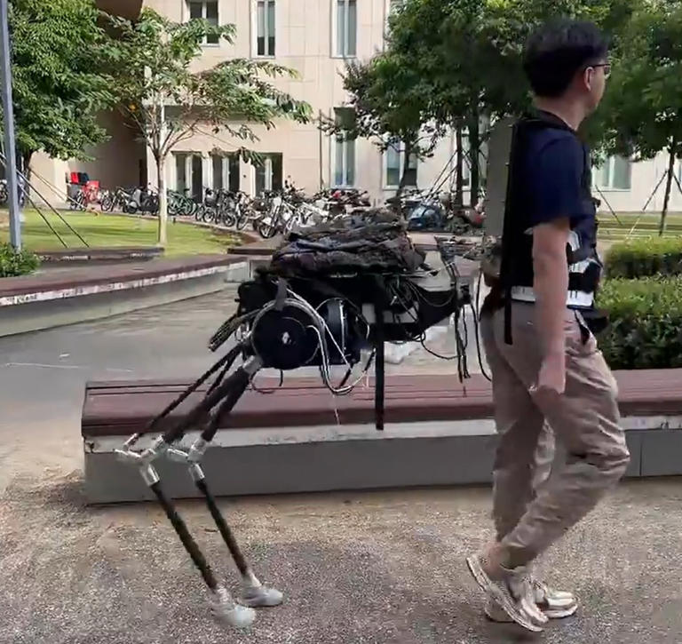 Scientists create human-robot hybrid that turns people into bionic centaurs