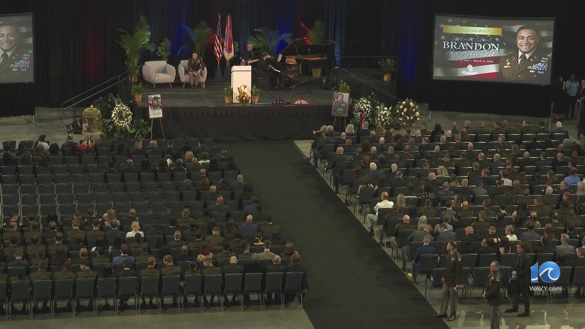 Celebration of life for Lt. Col. Brandon Shah