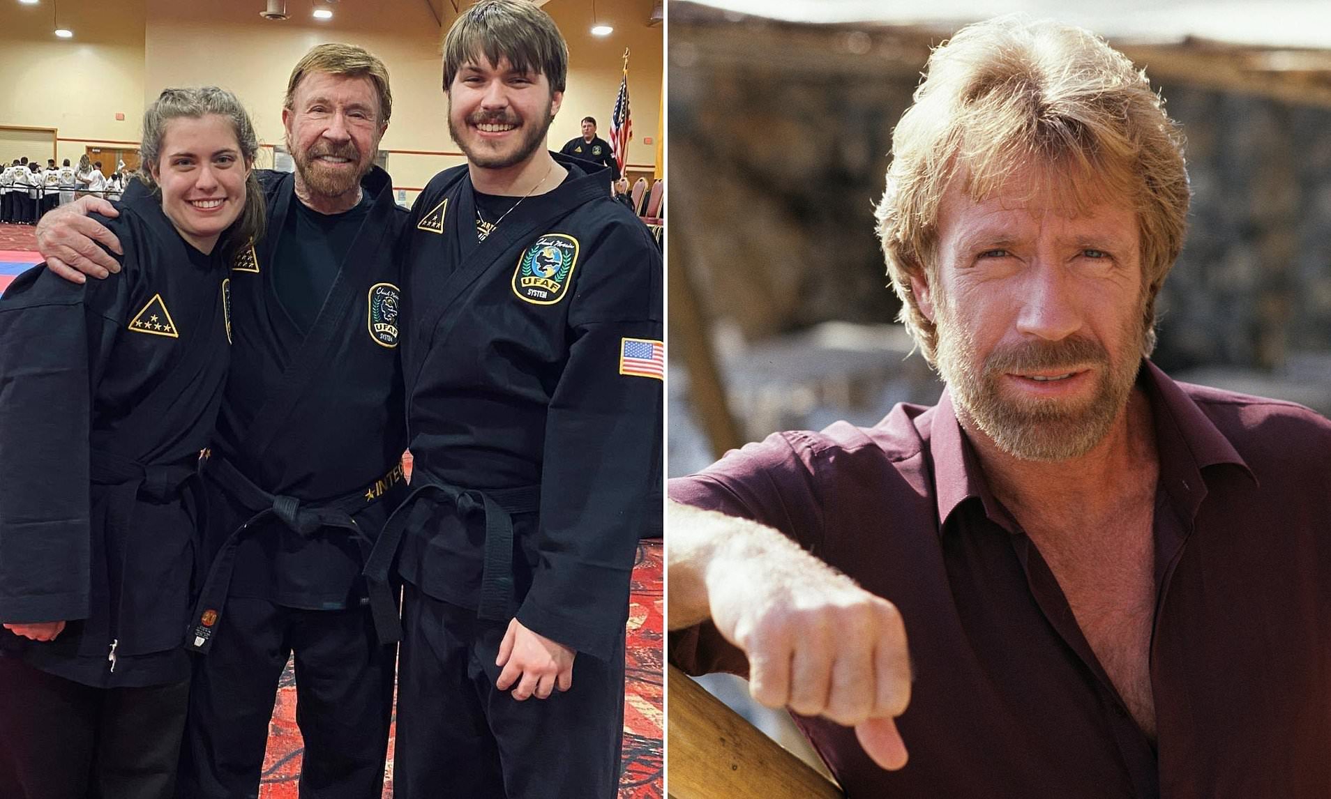 Chuck Norris's twins Dakota and Danilee, 24, break silence on star's ...
