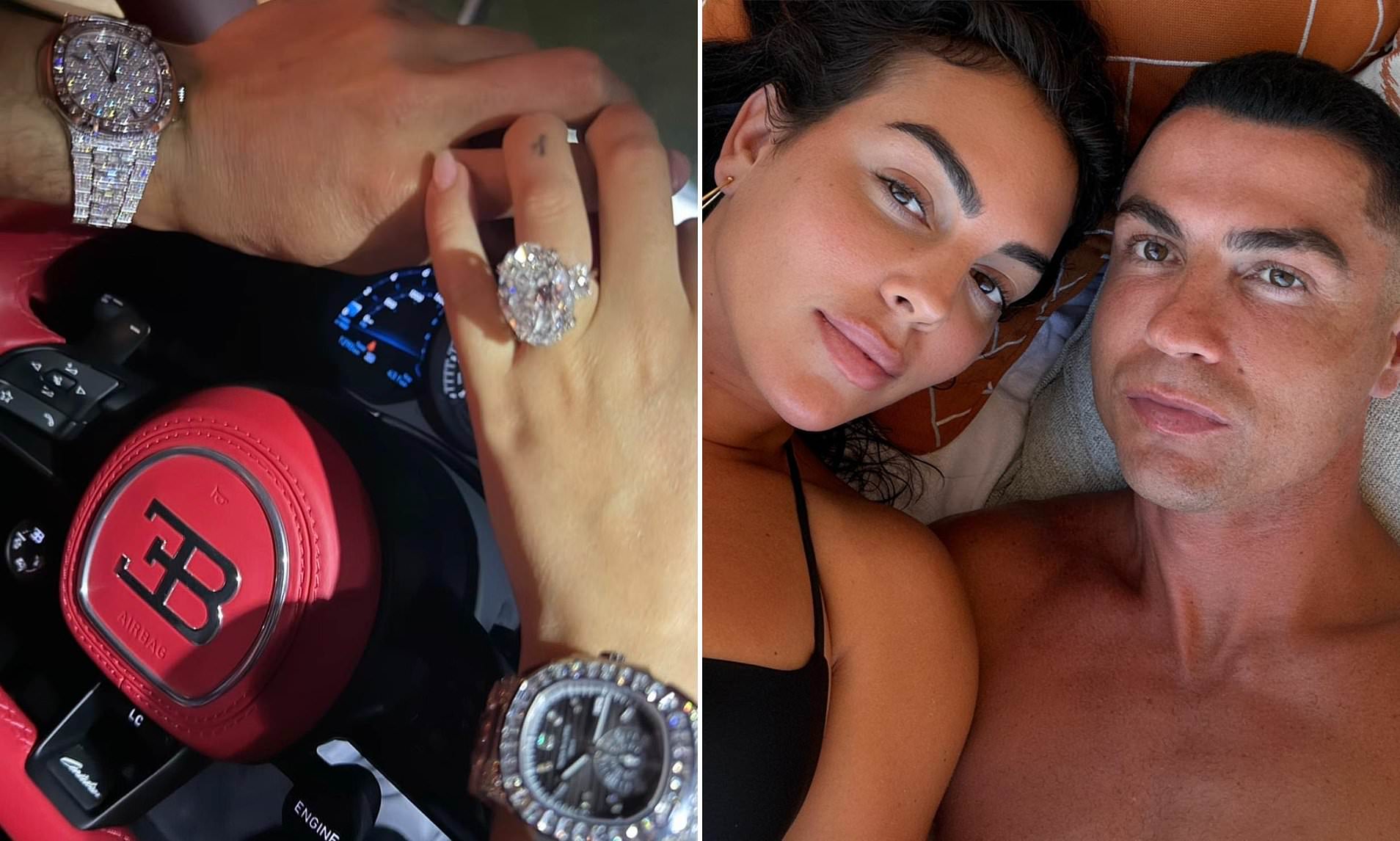 The £15MILLION Instagram story: Cristiano Ronaldo and fiancee Georgina ...