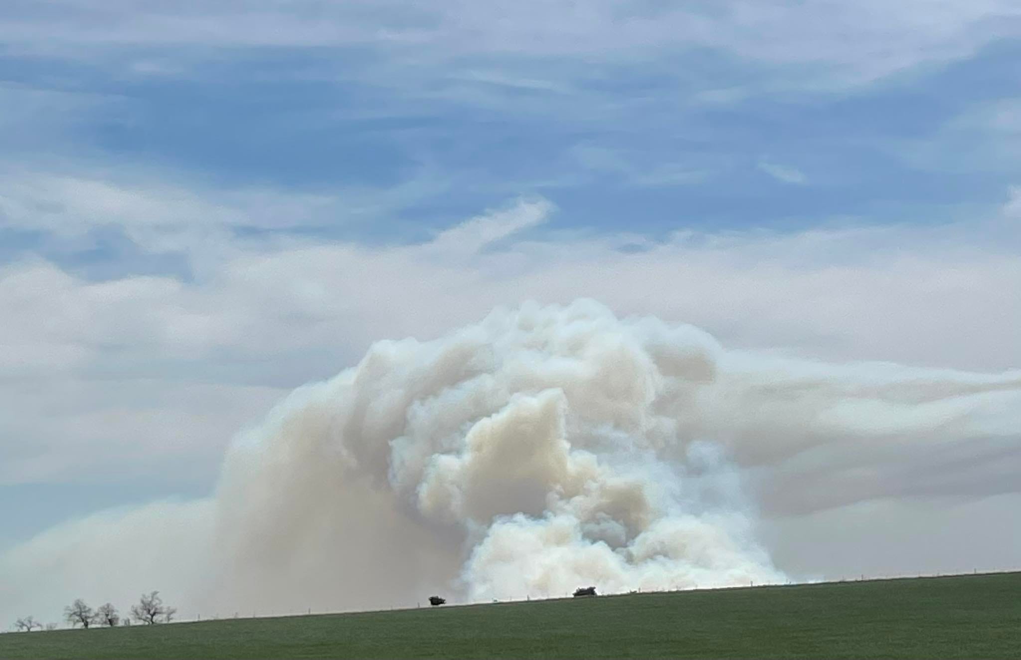 Oklahoma wildfires near Camargo, Vici prompt evacuation. See active ...