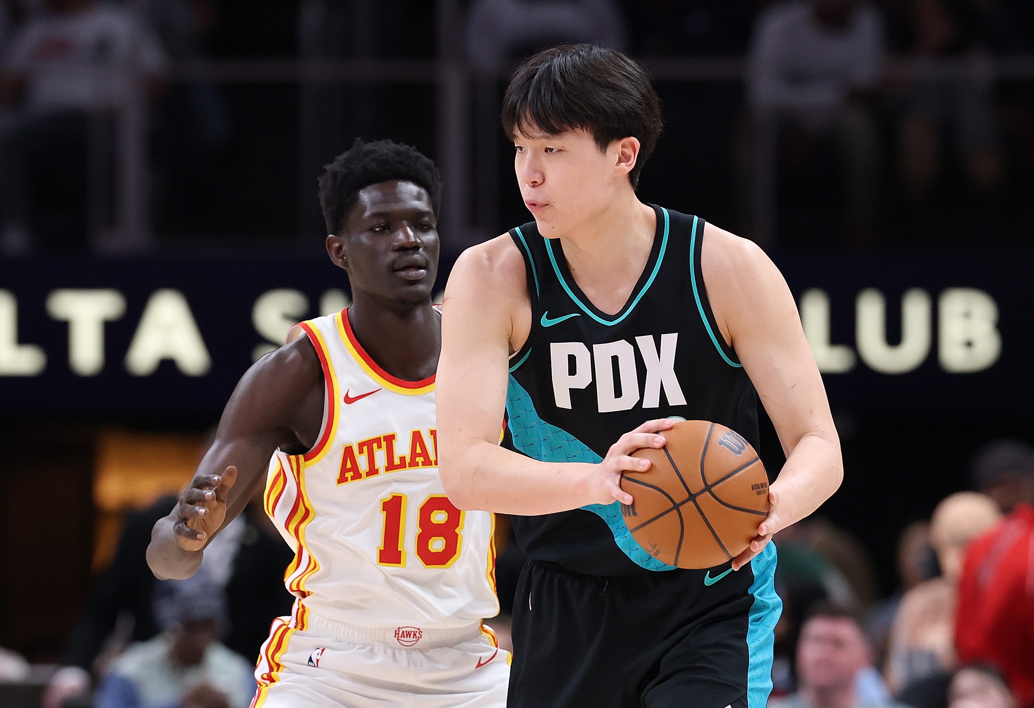 Trail Blazers' Yang Hansen puts up 2nd straight G League double-double