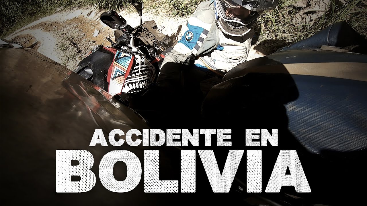 Accidente en Bolivia 😖 ¡Nos caímos absurdamente de la moto! | Episodio ...