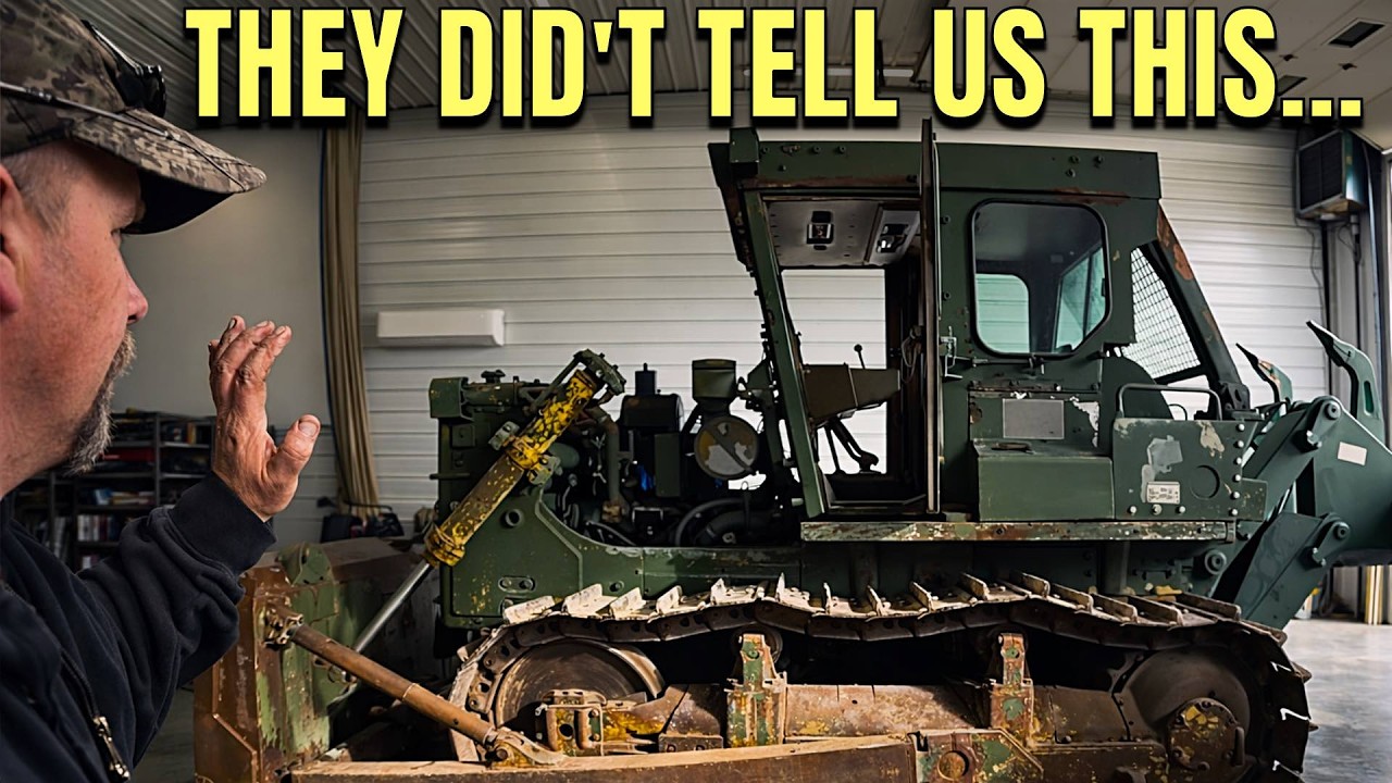 Watch us restore this 1984 Caterpillar dozer!