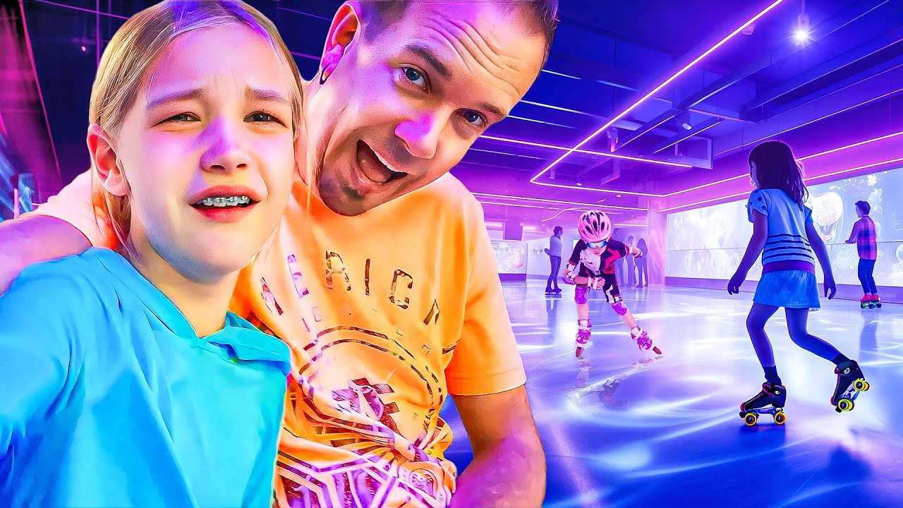 Renting out the entire skating rink! Madison gets hurt!