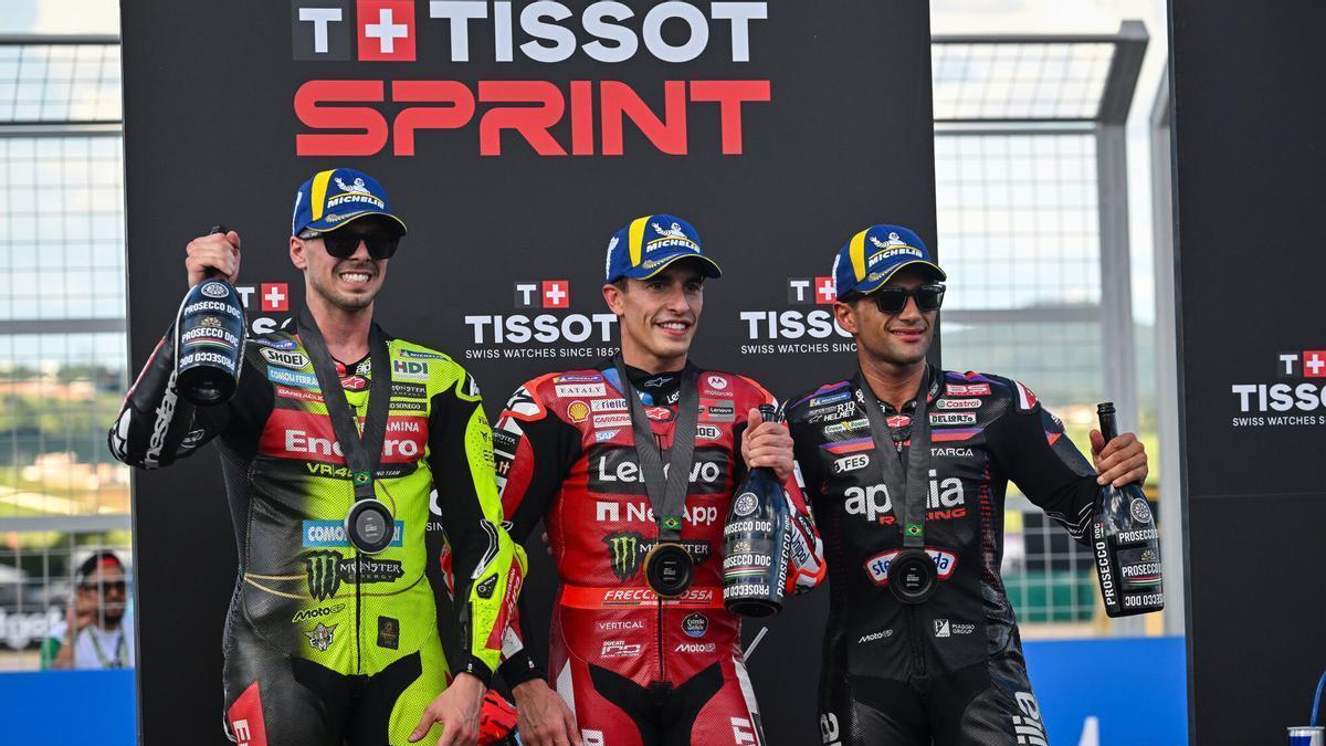 Di Giannantonio y el inesperado elogio a Marc Márquez: "Te permite ...