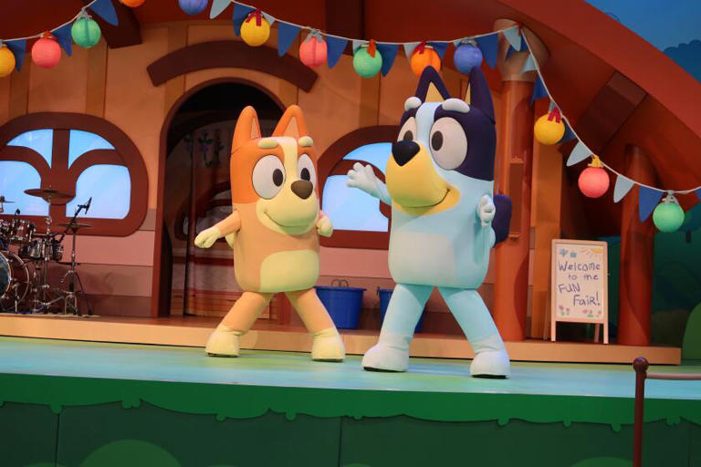 'Bluey' experience opens at Disneyland. Here's what it's like