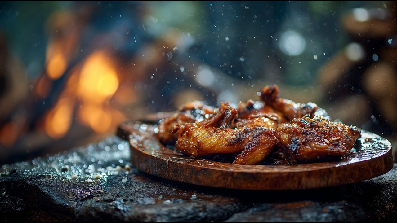 🔥 Ping gai - You’ve never seen chicken cooked on salt like this!