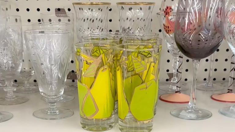The vintage glassware brand that's worth buying at the thrift store