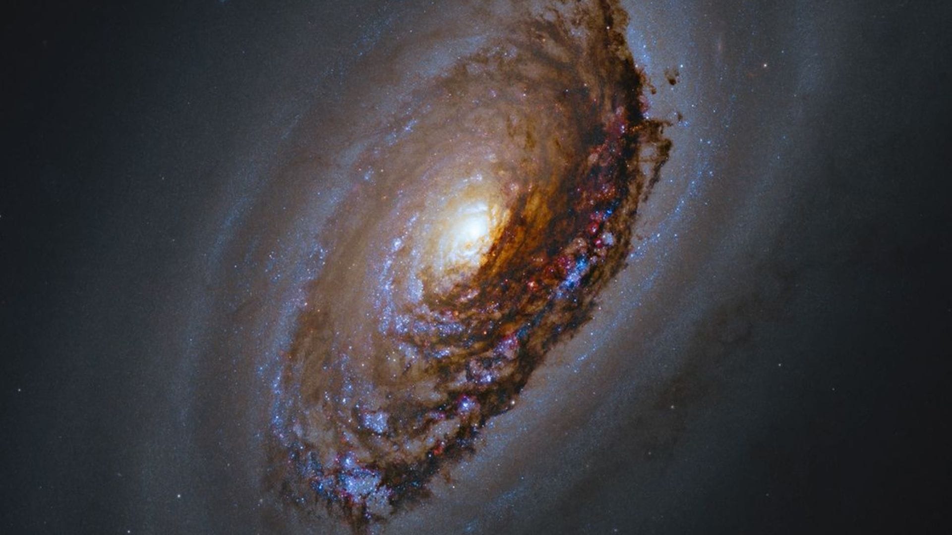 Hubble Space Telescope captures 'Evil Eye' galaxy