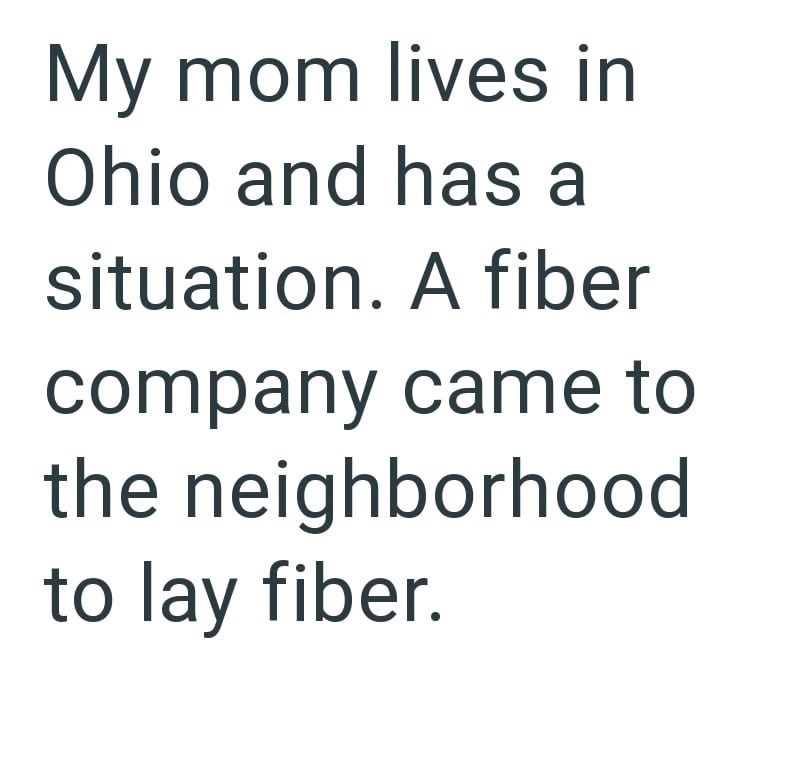 Fiber company digs 6 foot hole in Ohio mom's yard, then refuses to pay