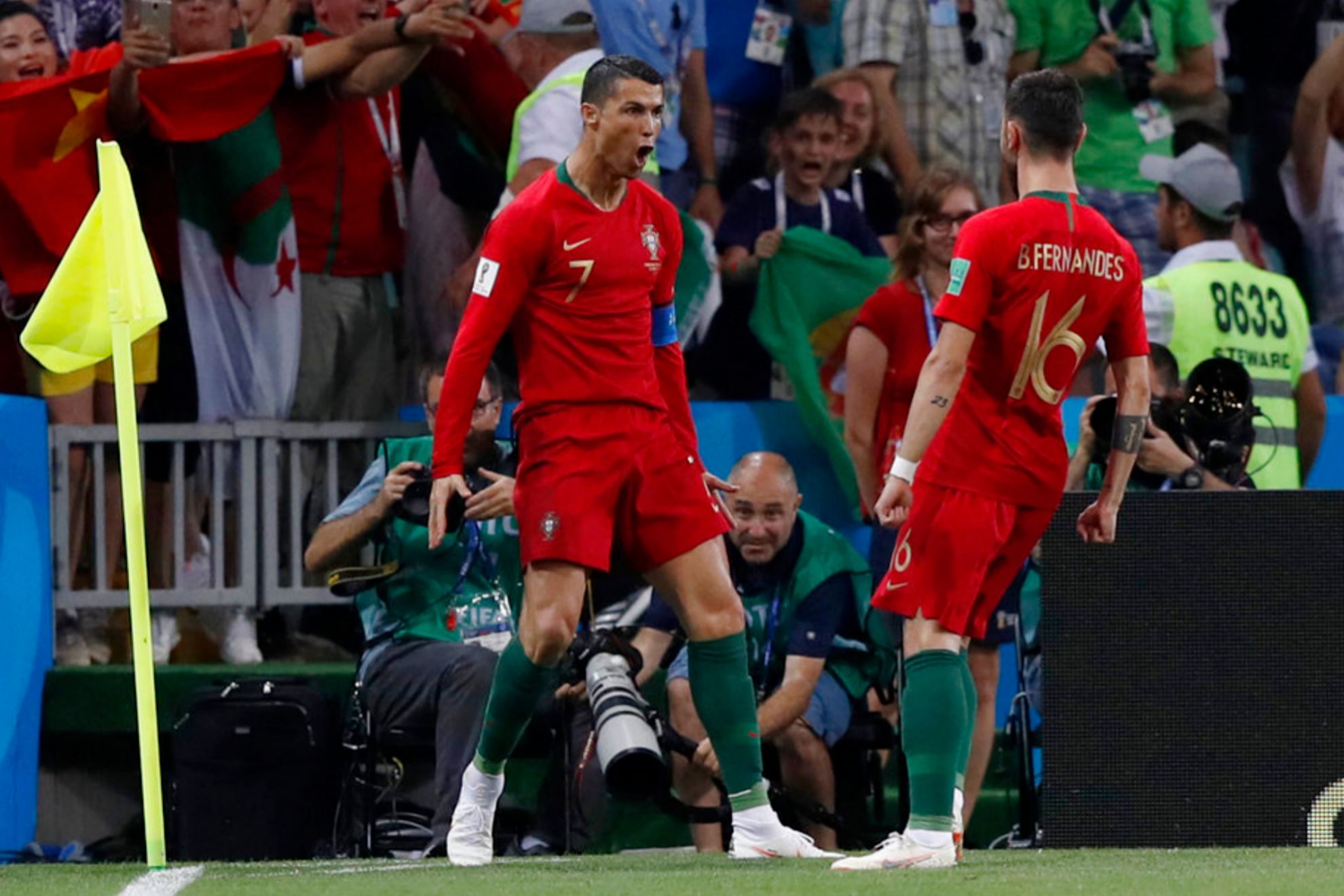 Bruno Fernandes spoke out following CR7's absence from Portugal's match ...