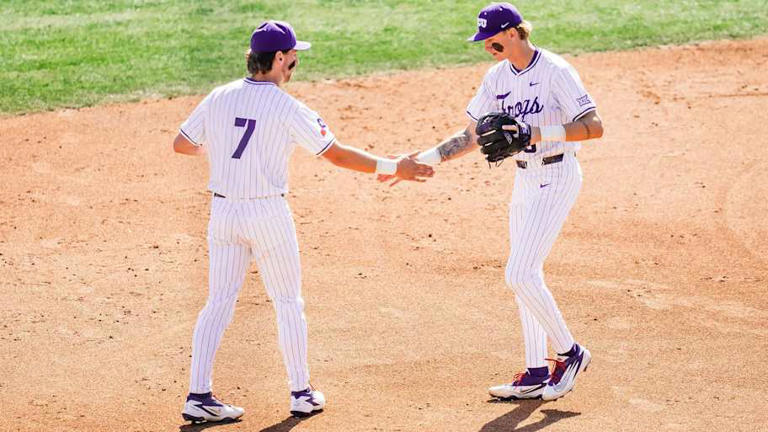 TCU Horned Frogs even series with 6–0 shutout of UCF Knights