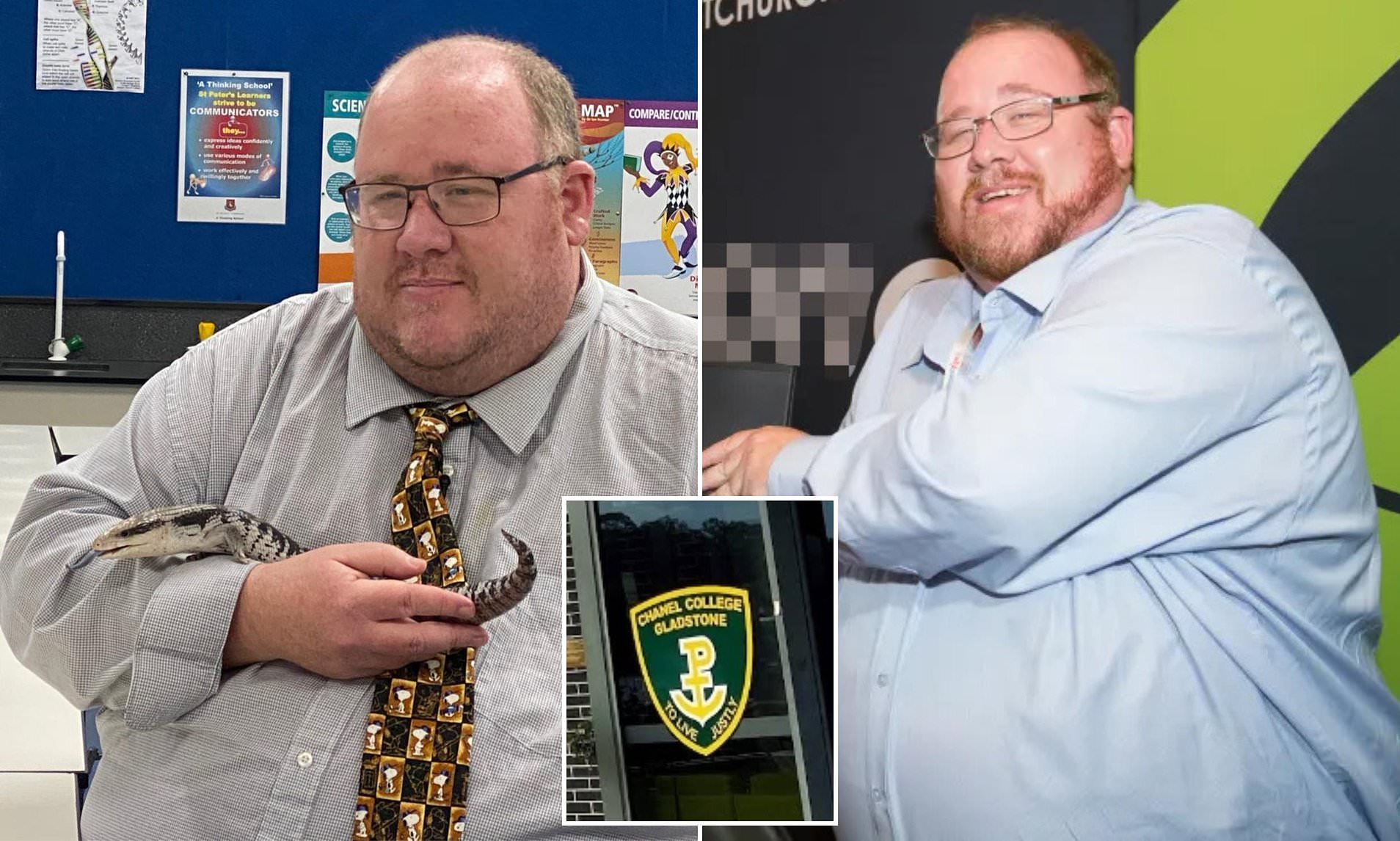 Unmasked: Creepy science teacher who made unspeakably vile comments to ...