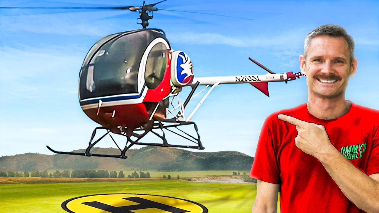 I bought a helicopter!