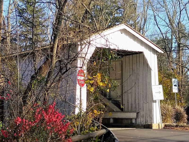 This picture-perfect covered bridge in New Jersey deserves a road trip