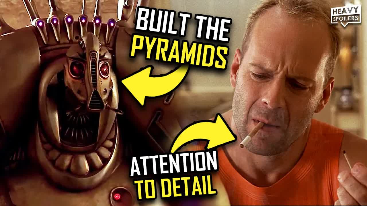 The Fifth Element (1997) breakdown | Hidden details, making of, things ...