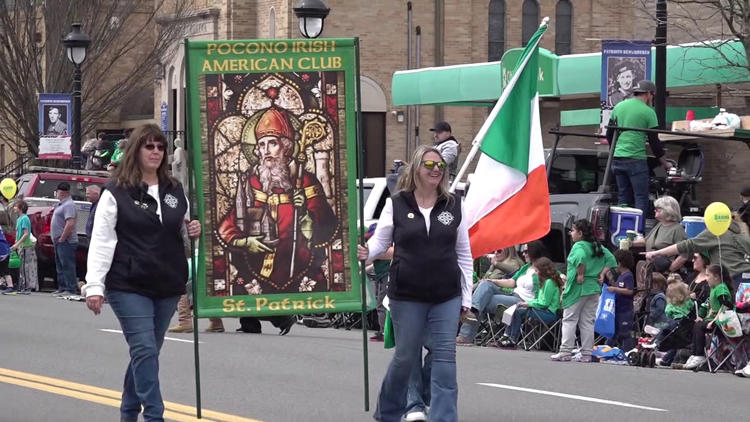 The last St. Patrick's Day parade of the season in northeastern ...