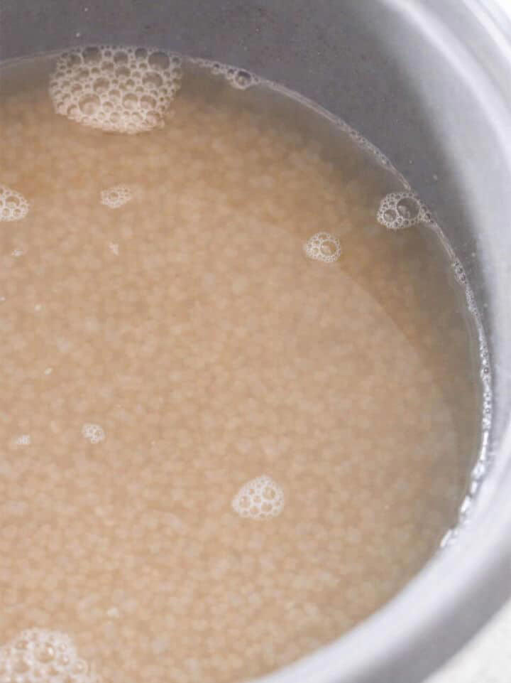Rice cooker brown rice (short grain)