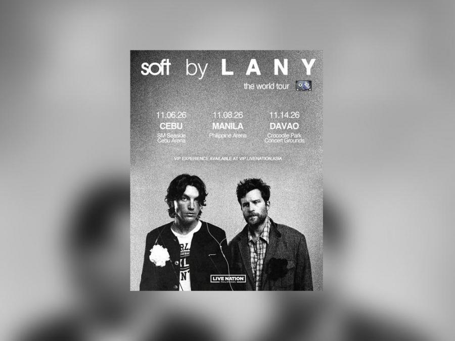 Ticketing details for LANY 'Soft World Tour' PH leg