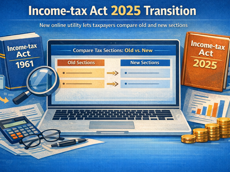 New tax utility explained: Compare old and new Income-tax Act sections ...