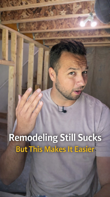Remodeling still sucks but this makes it easier