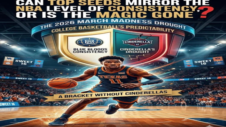 The 2026 March Madness drought: Can top seeds mirror the NBA level of ...