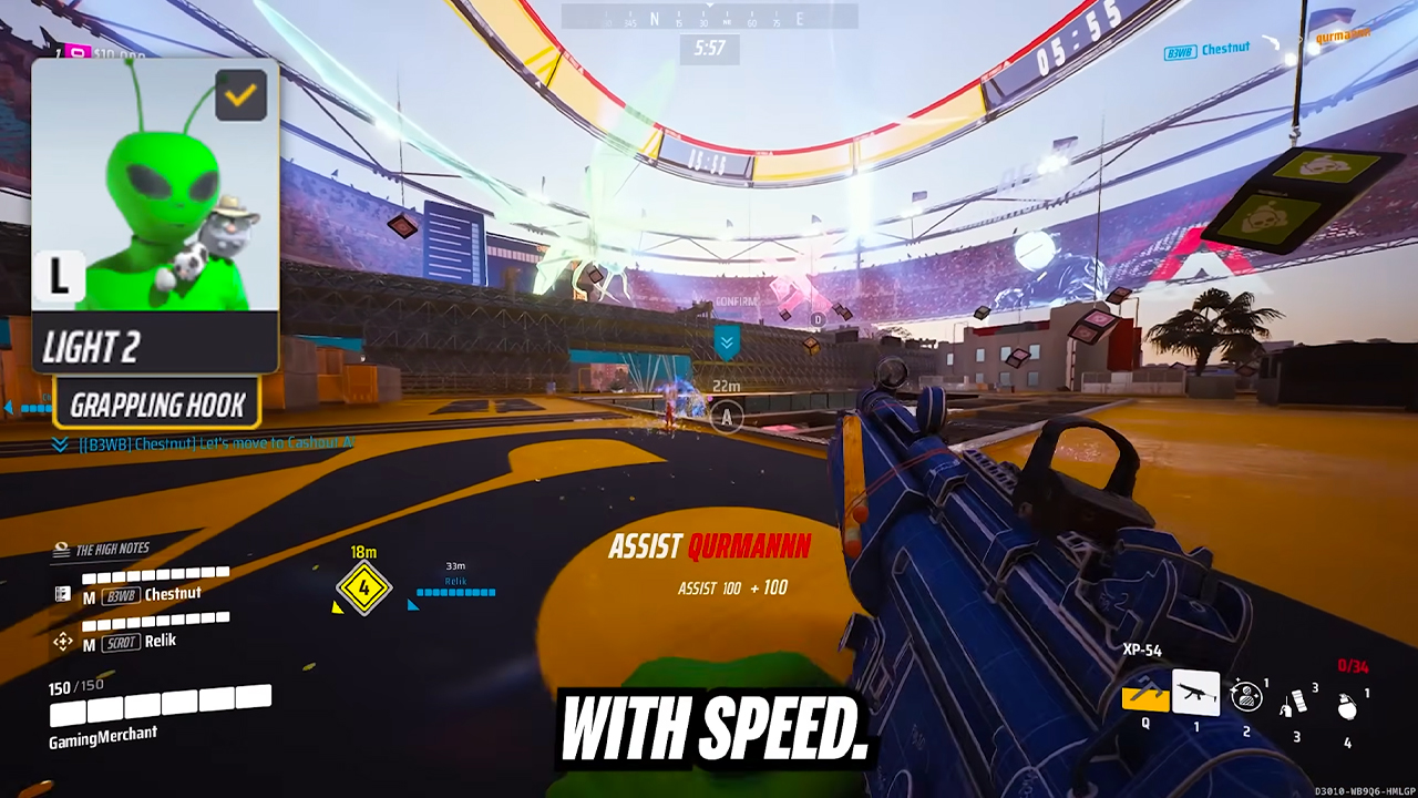 Fastest movement loadout in The Finals for aggressive gameplay style