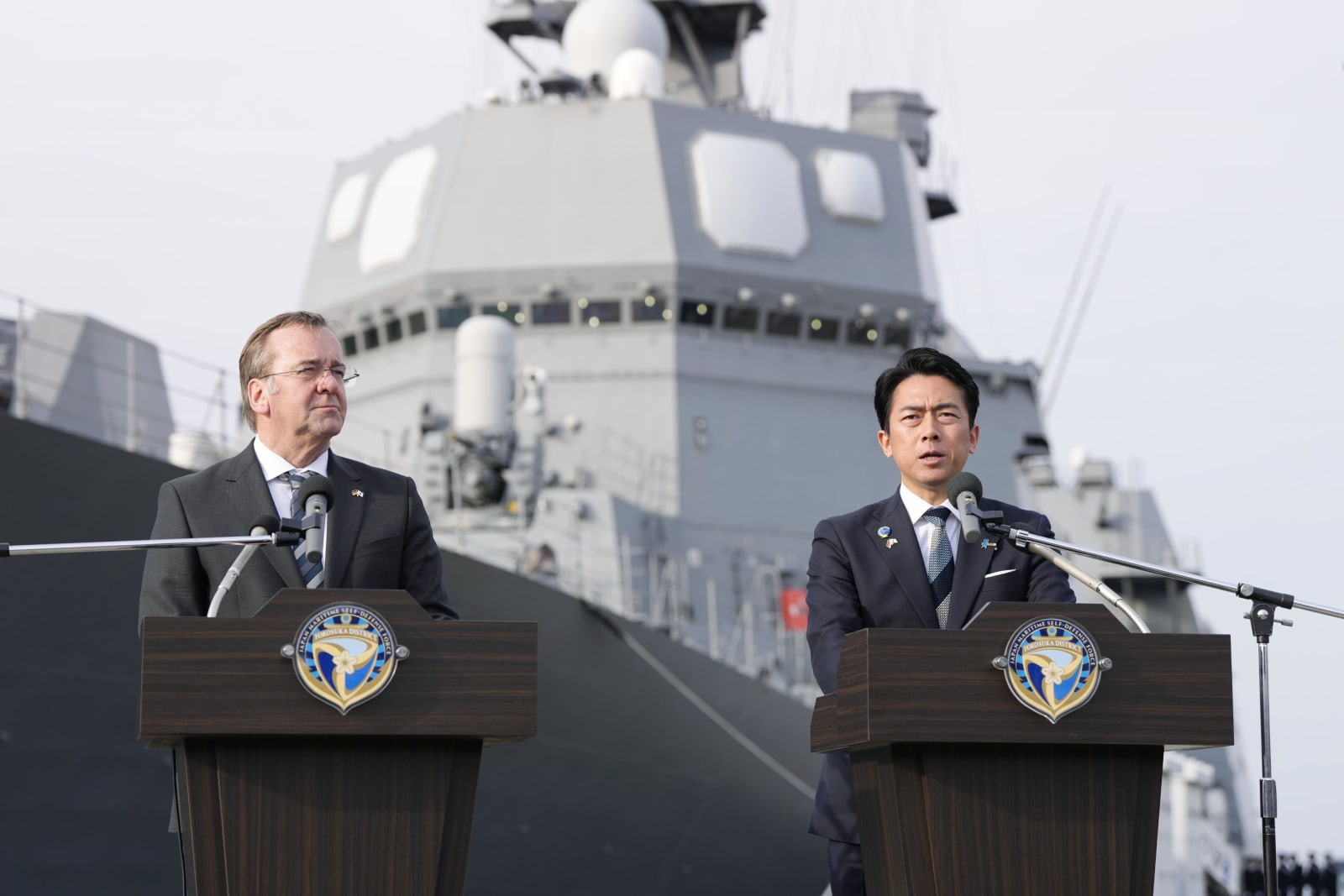 Japan, Germany defense ministers discuss potential new pact to deepen ties