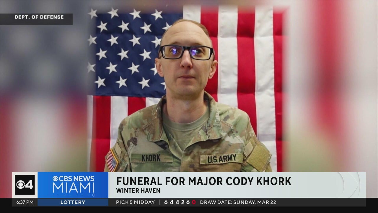 Florida community mourns Major Cody Khork