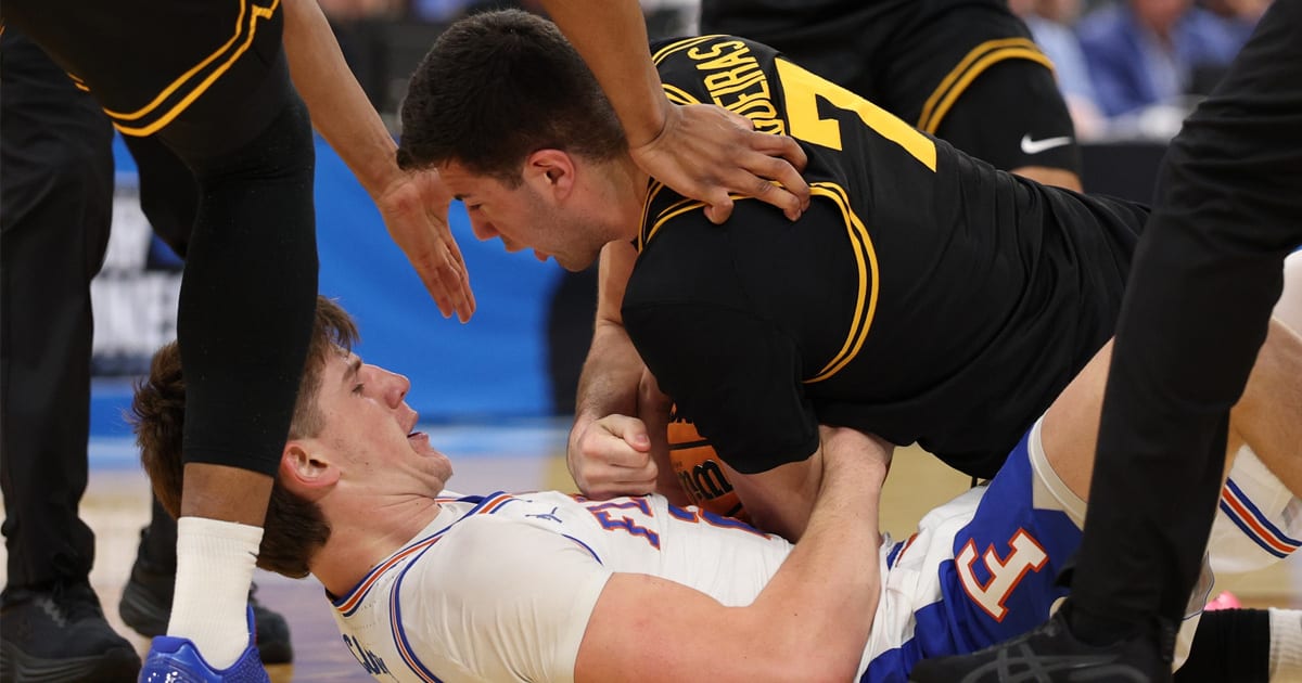 Todd Golden reacts to punch in Florida-Iowa game, ruling and ...