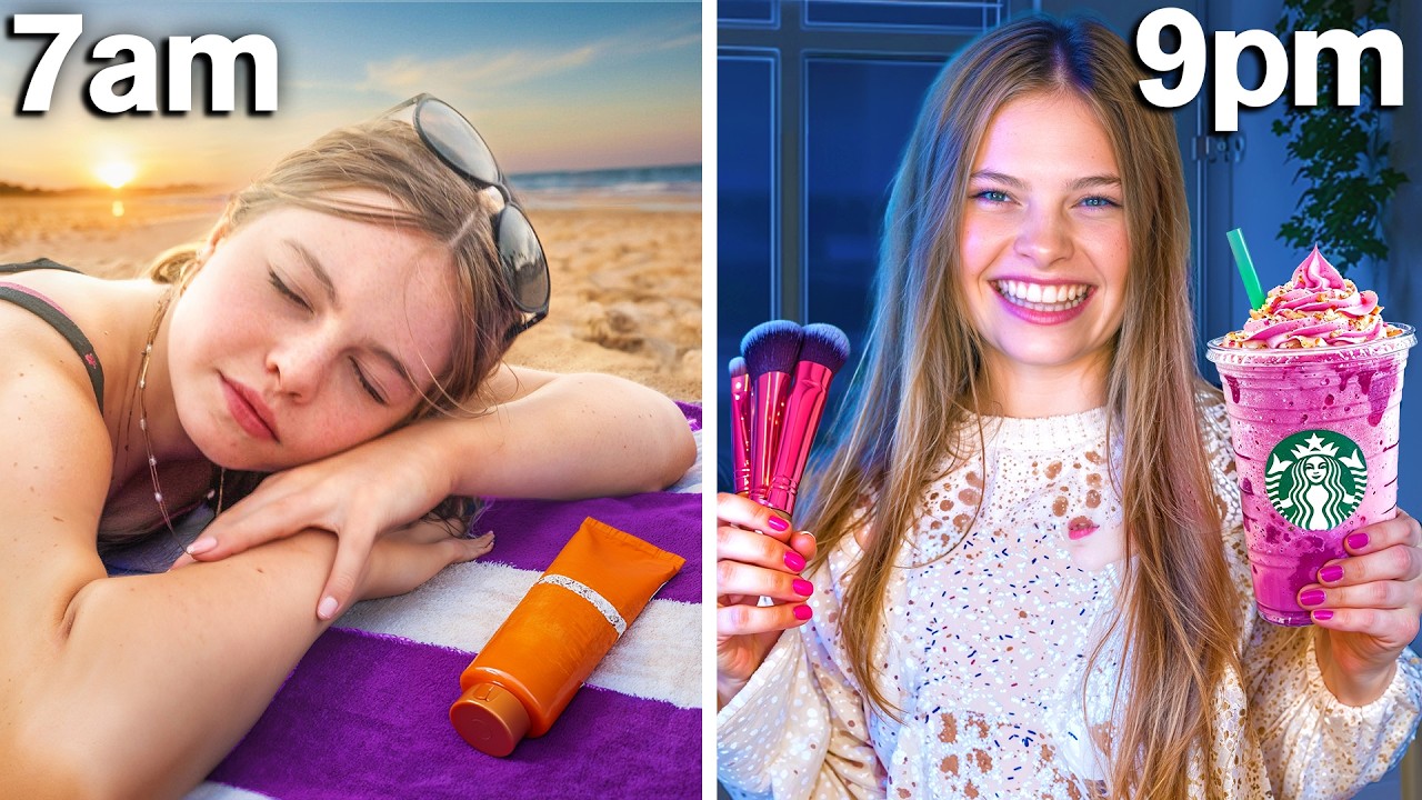 My summer morning routine in alphabetical order