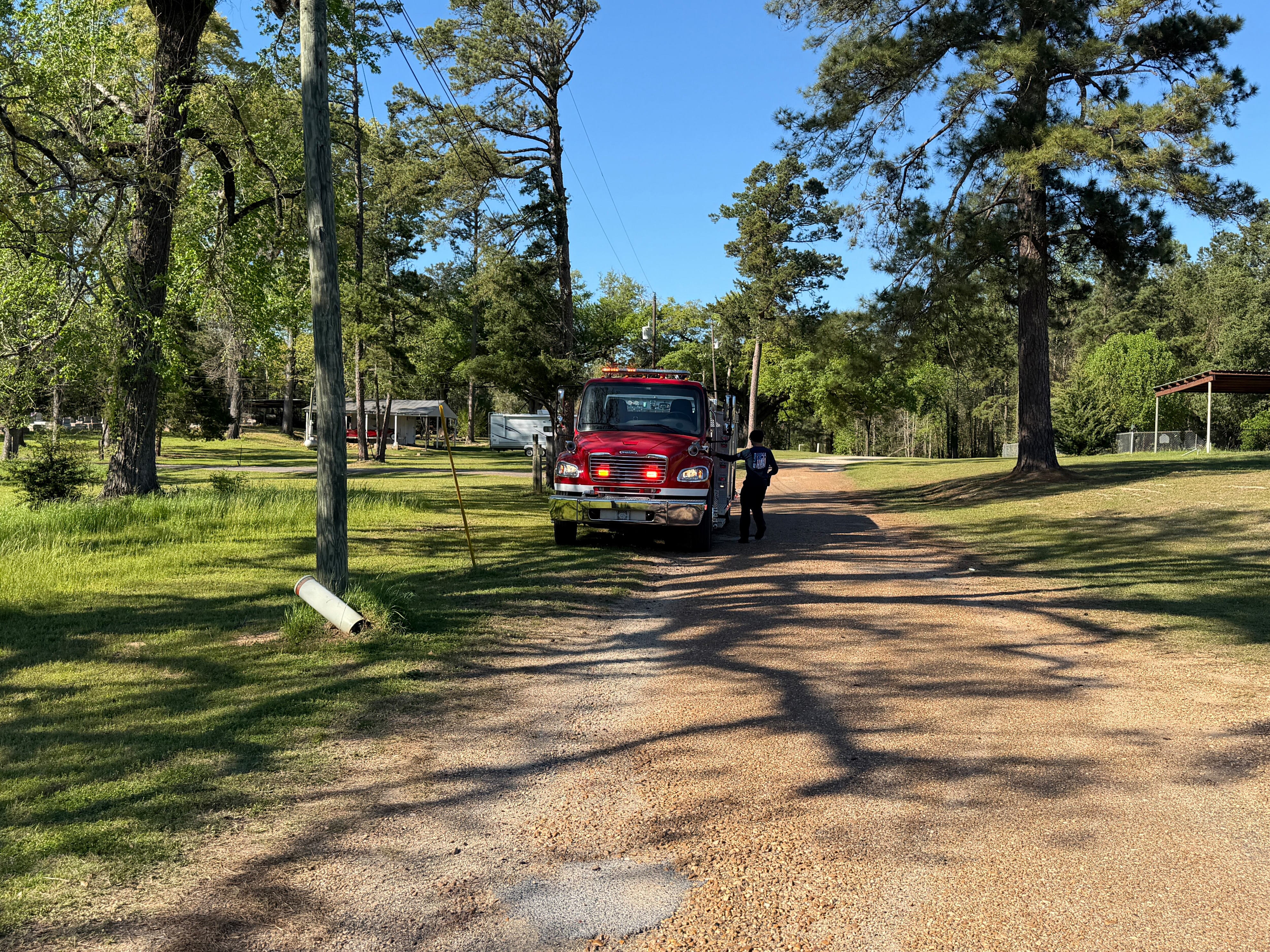 Plane crash near Cleco Lake in Boyce area