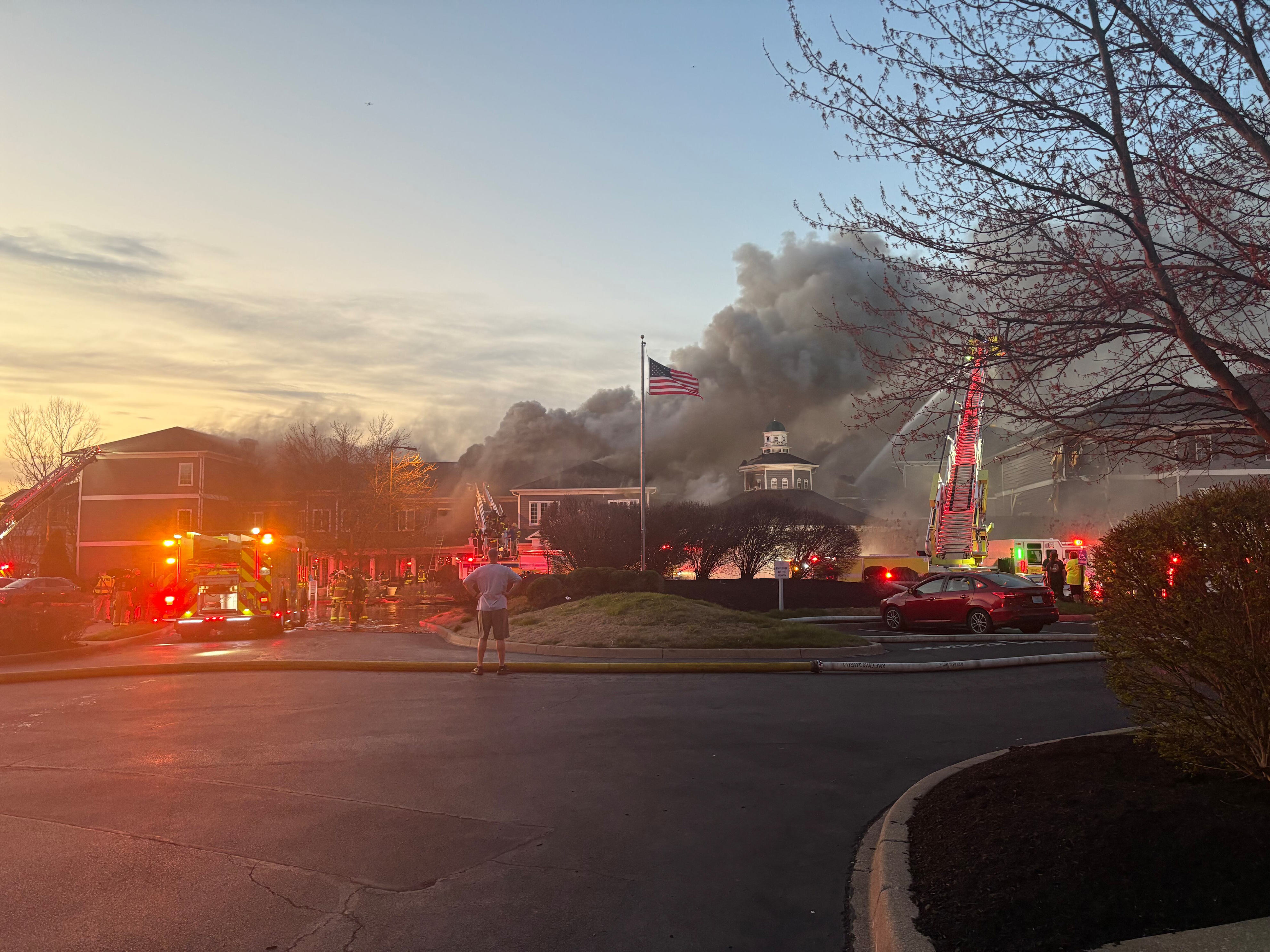 67 residents displaced after fire at Arcadia Senior Living in Middletown