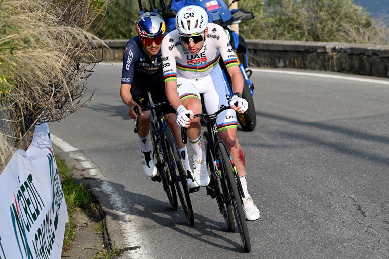 Cloud with a silver lining: Bad luck was the key to Pogačar’s San Remo ...