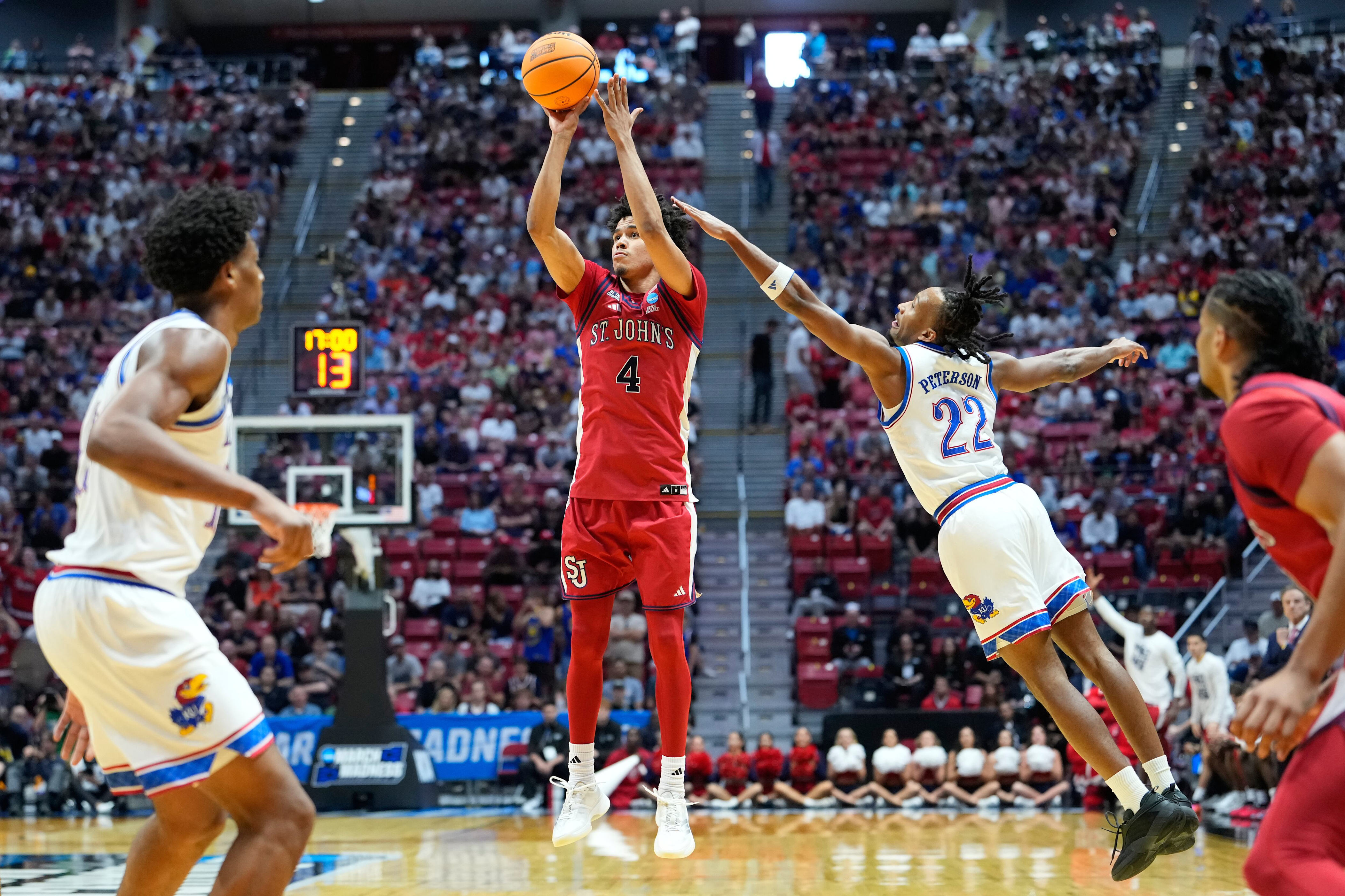 NCAA Tournament: Kansas sunk on second round buzzer beater