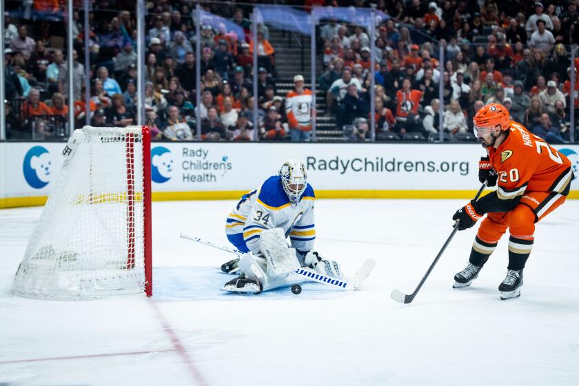Troy Terry's overtime goal lifts Ducks past Sabres