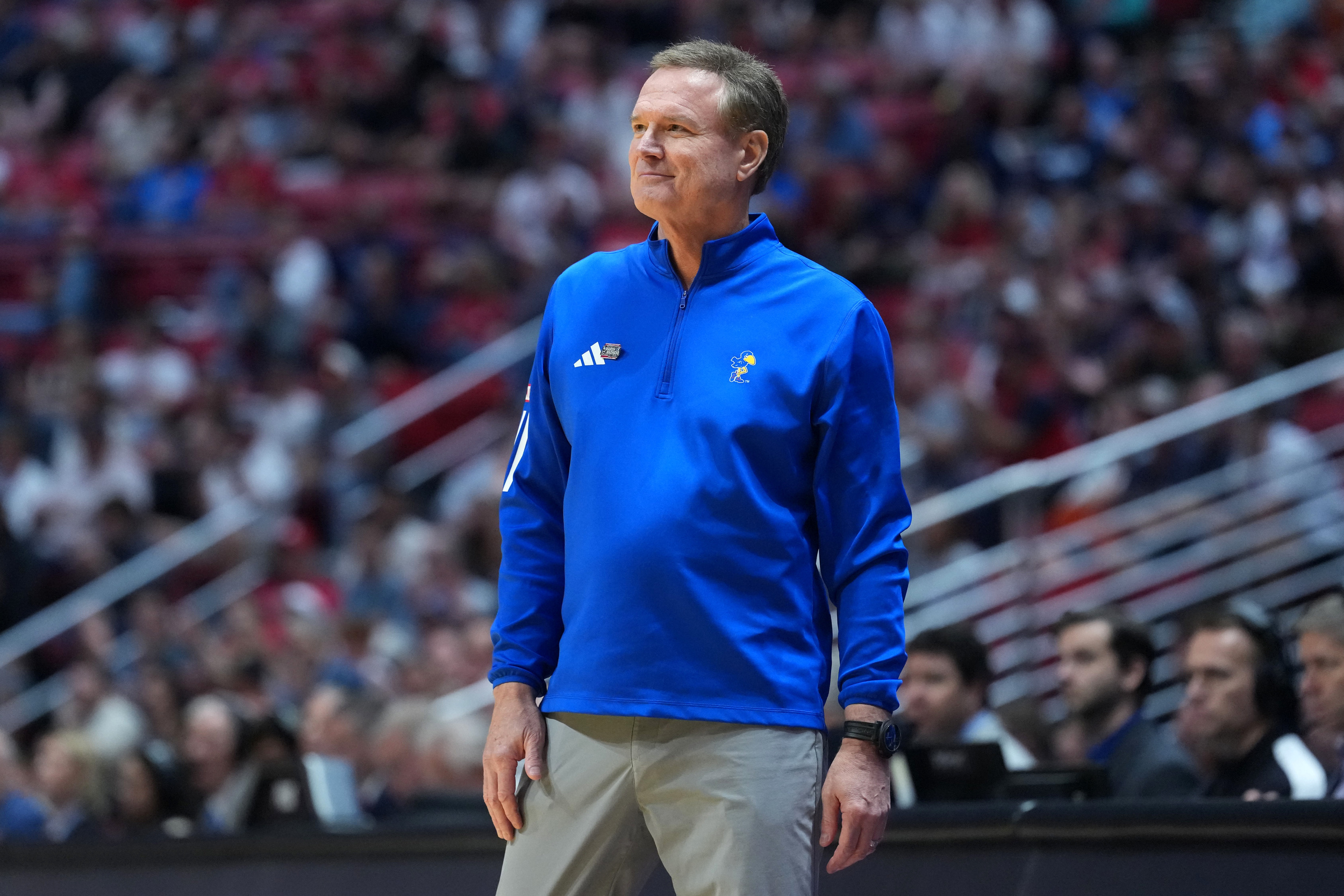 Bill Self speaks out on his future after Kansas’ early March Madness exit