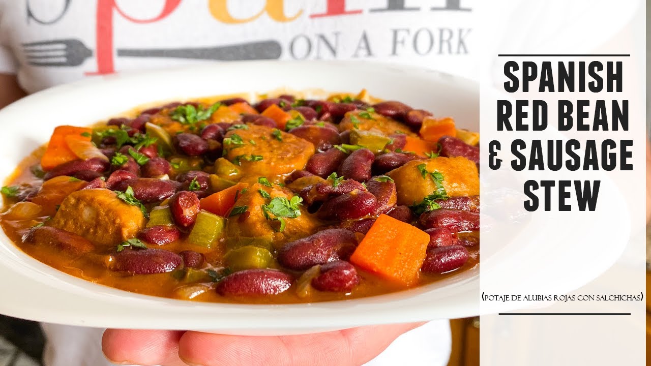Red bean & sausage stew | Hearty & flavorful recipe