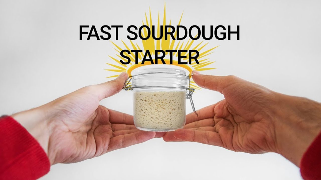 Fast 72-hour sourdough starter: Simple method for pizza and bread baking