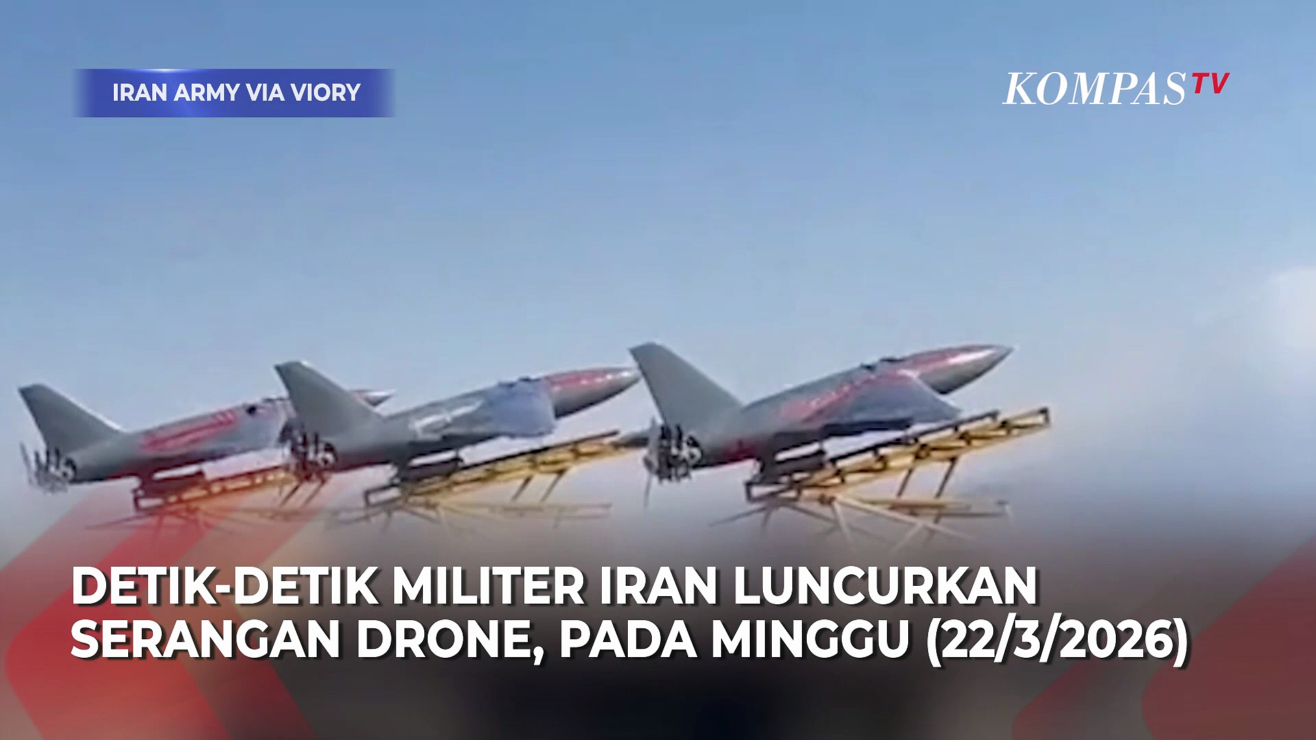 Memanas! Militer Iran luncurkan serangan drone sasar industri ...