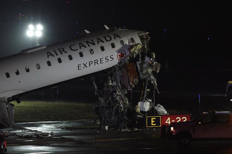 LaGuardia crash: Firefighters identified as one is released from hospital