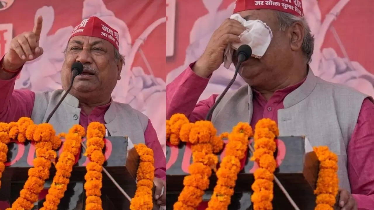 UP minister Sanjay Nishad breaks down at rally, vows resignation over ...