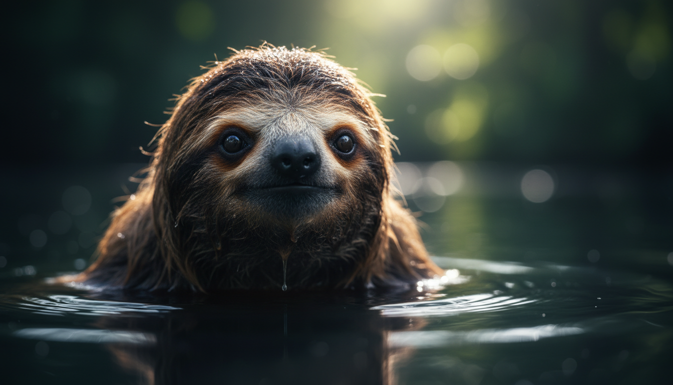 What water does to sloths will surprise you: Their speed tells a ...