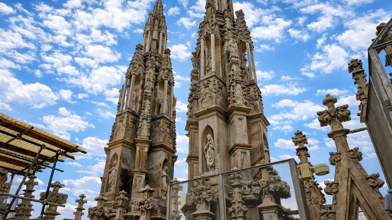 What is inside Duomo di Milano Cathedral?