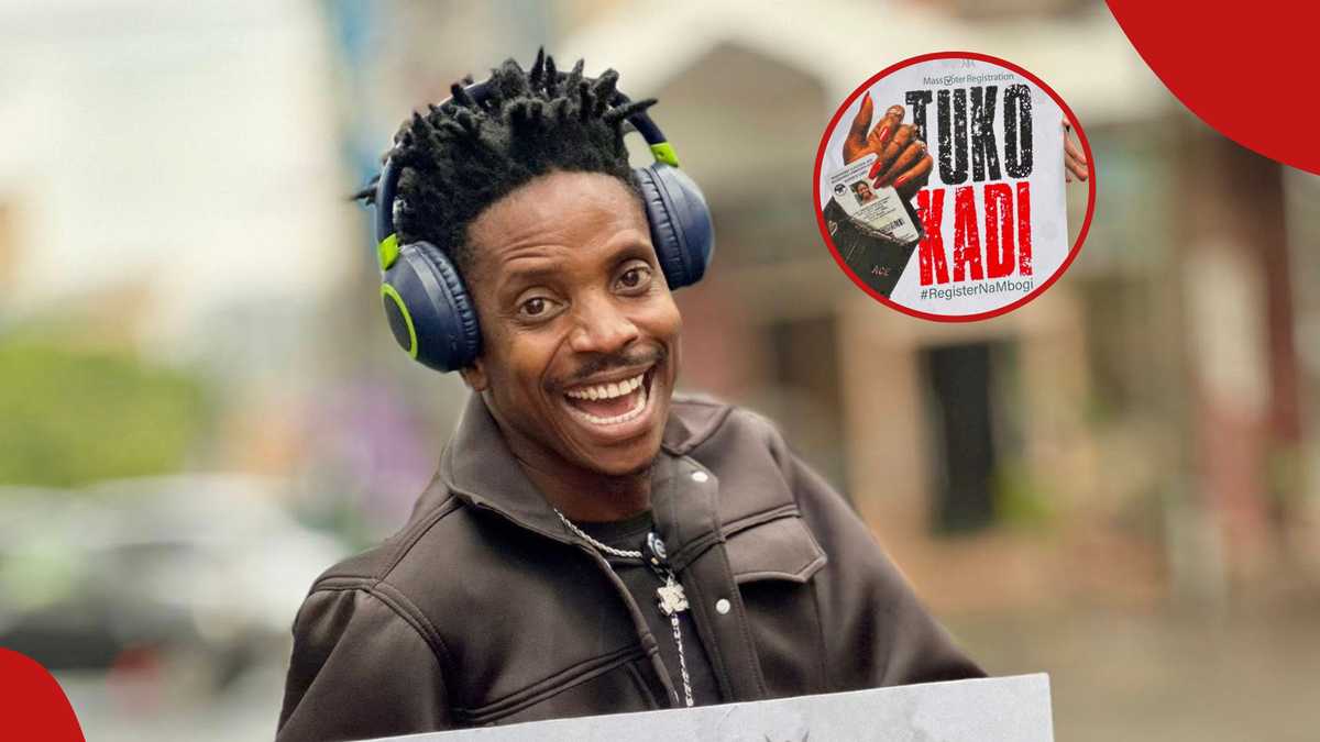 Eric Omondi organises concert to rally mass voter registration: "Entry ...